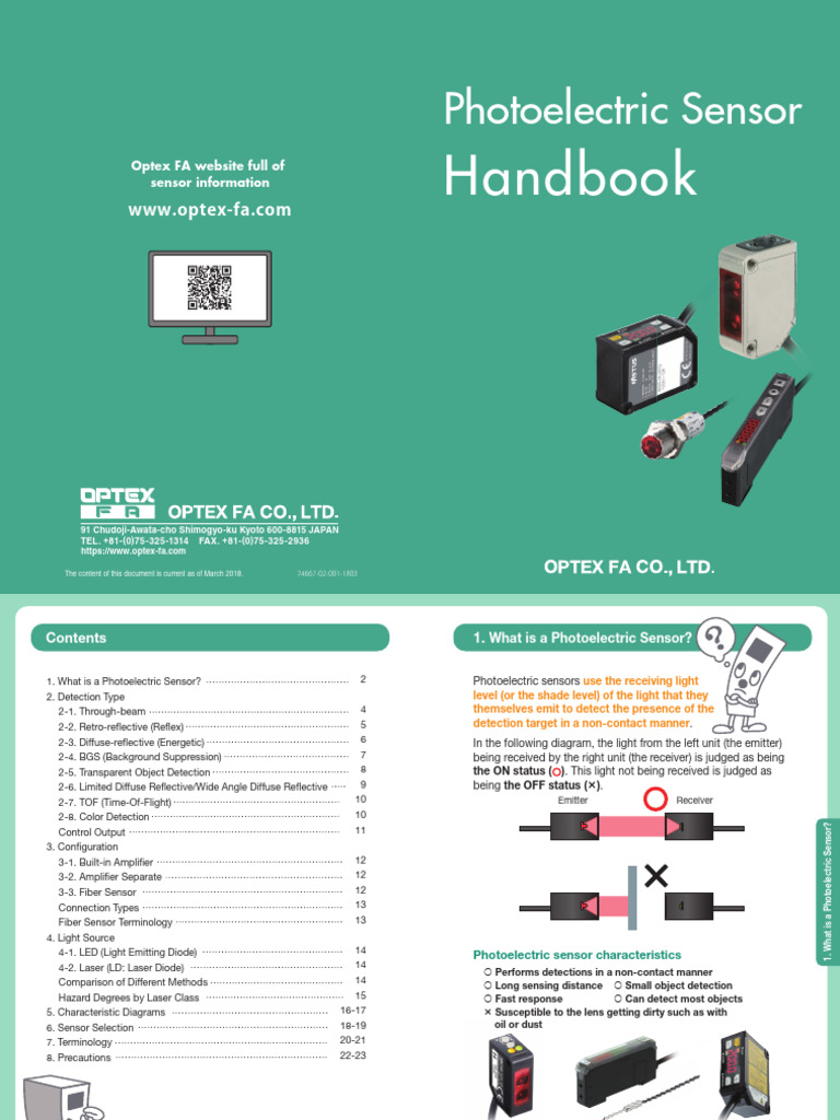 Photoelectric Sensor Handbook 74667-02 | PDF | Bipolar Junction ...