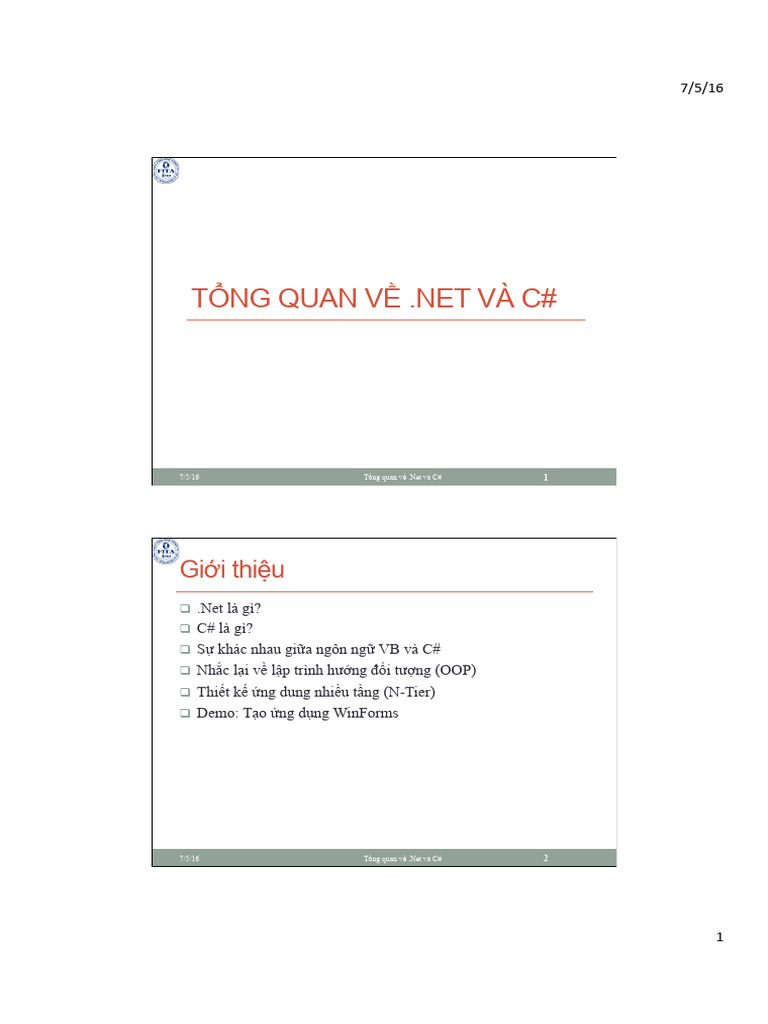 T NG Quan V: Gi I Thi U | PDF