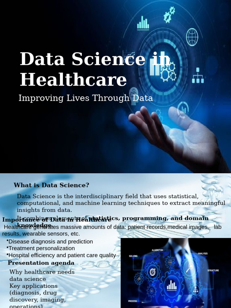 Data Science in Healthcare | PDF | Data Science | Personalized Medicine