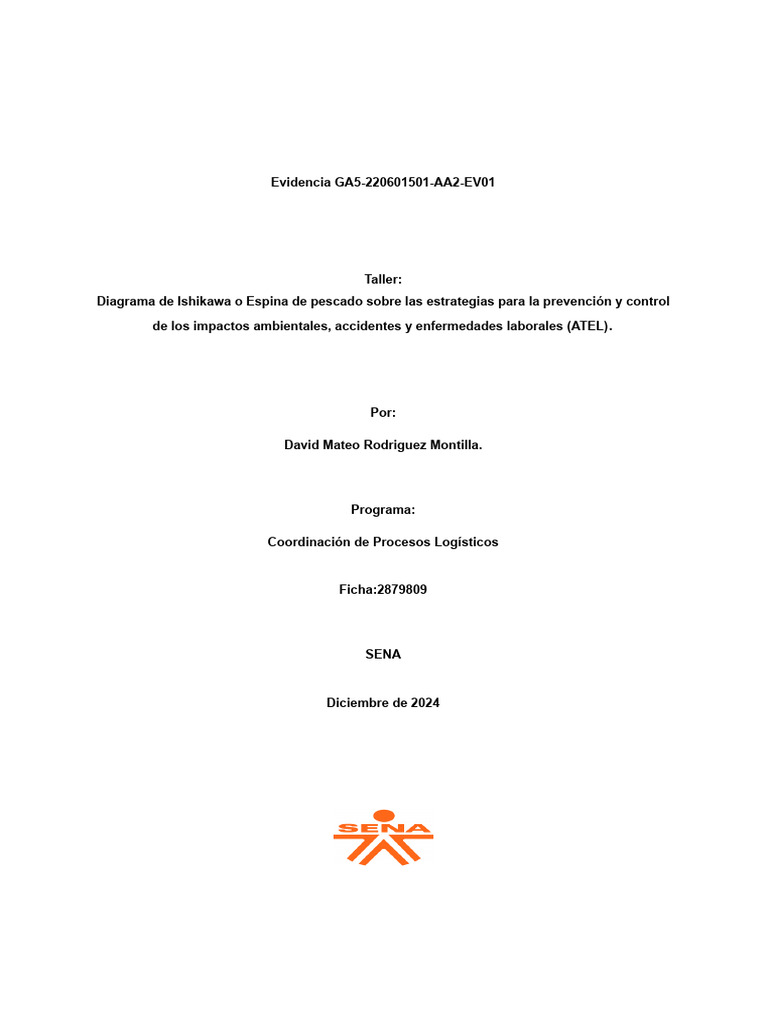 Ga5 220601501 Aa2 Ev01 | PDF | Seguridad y salud ocupacional | Entorno natural