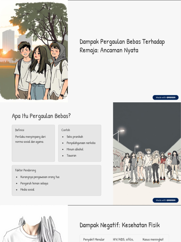 Dampak Pergaulan Bebas Terhadap Remaja Ancaman Nyata | PDF