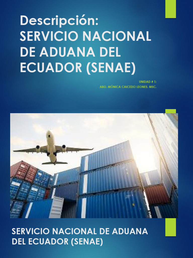 Unidad 1 Clase 1 | PDF | aduana | Arancel