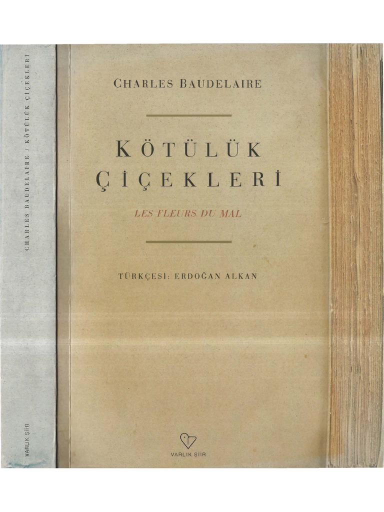 Charles Baudelaire - Kötülük Çiçekleridd | PDF