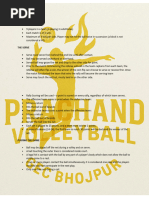 Throwball Rules | PDF | Games Of Physical Skill | Athletic Sports