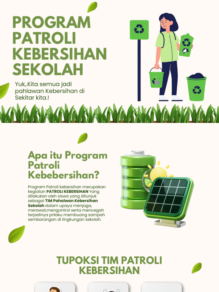 Program Patroli Kebersihan Sekolah | PDF