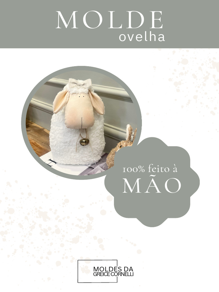 Molde Ovelha PDF | PDF | Costura
