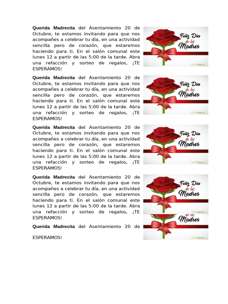 Querida Madrecita | PDF