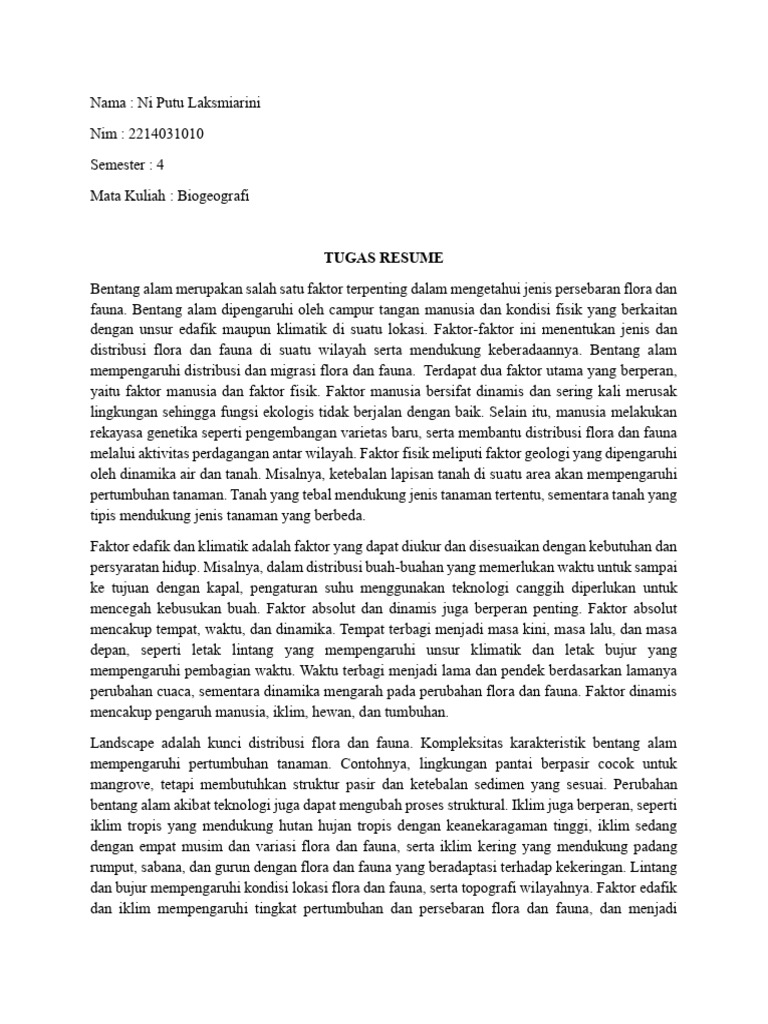 Tugas Resume - Ni Putu Laksmiarini | PDF