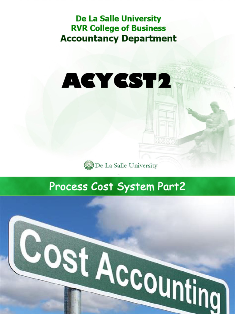Process Cost System Part2 | PDF | Business | Management Accounting