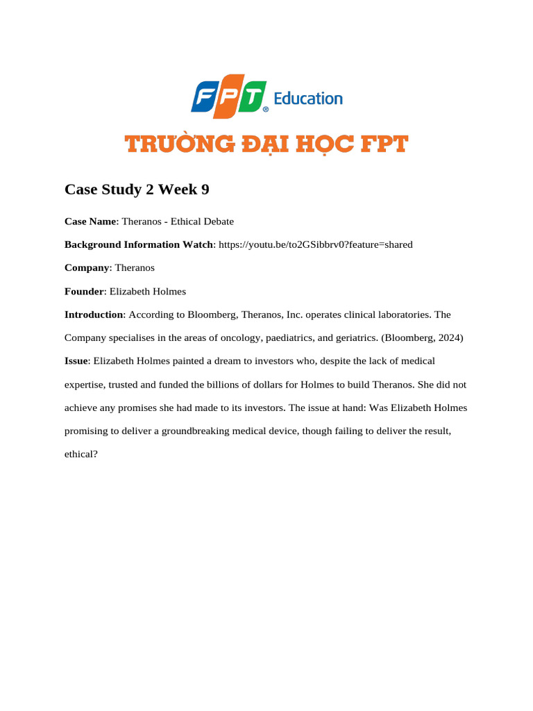 W9 - Case Study 2, For Those Who Are Learning Exe101 | PDF