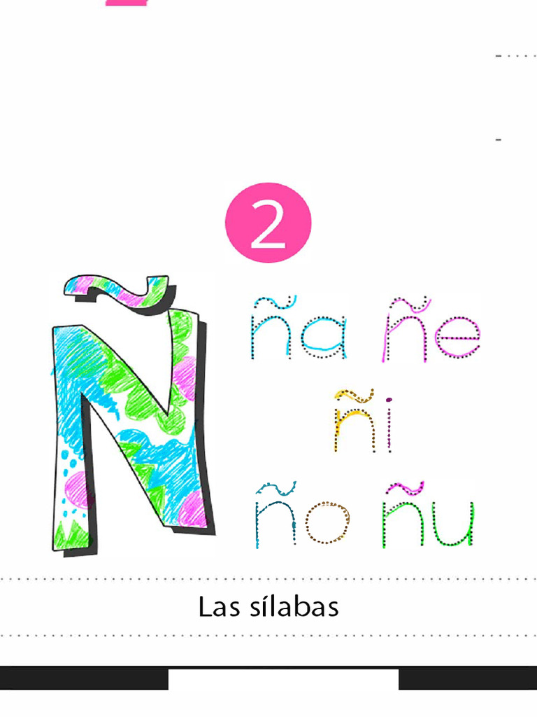 Sílabas con letras B, C, D, F y más | PDF
