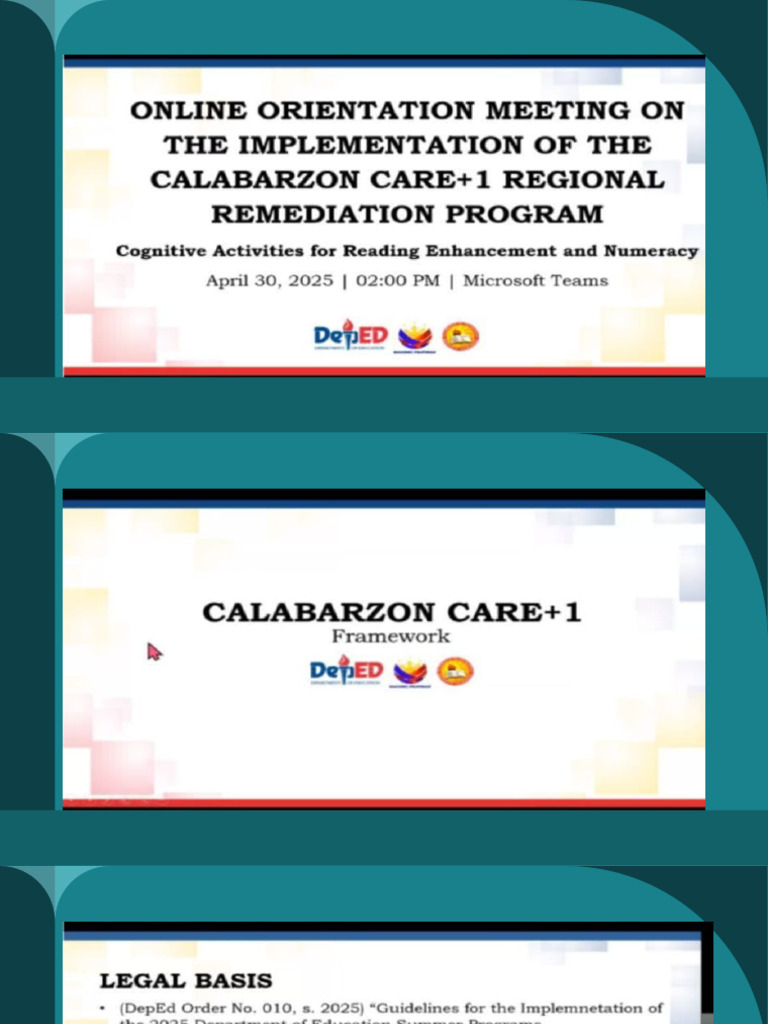 CARE+1 ORIENTATION-Final | PDF