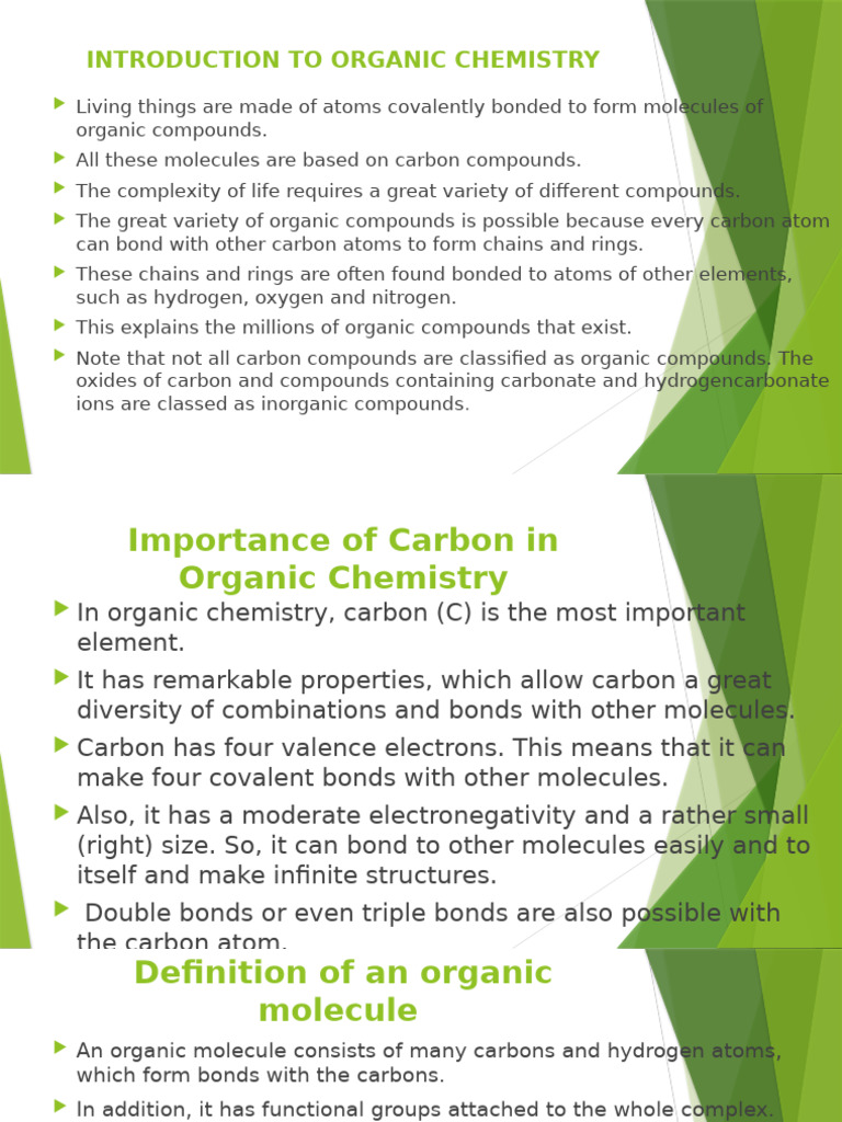 Introduction to Organic Chemistry | PDF | Alkane | Hydrocarbons
