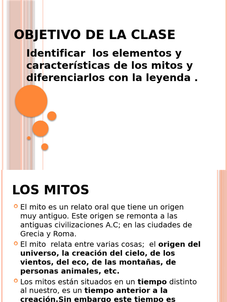 Los Mitos | PDF