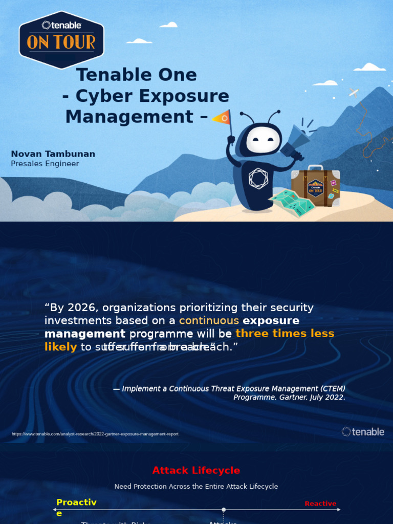 Tenable One + Tenable Identity Exposure Presentation | PDF | Computer Security | Security