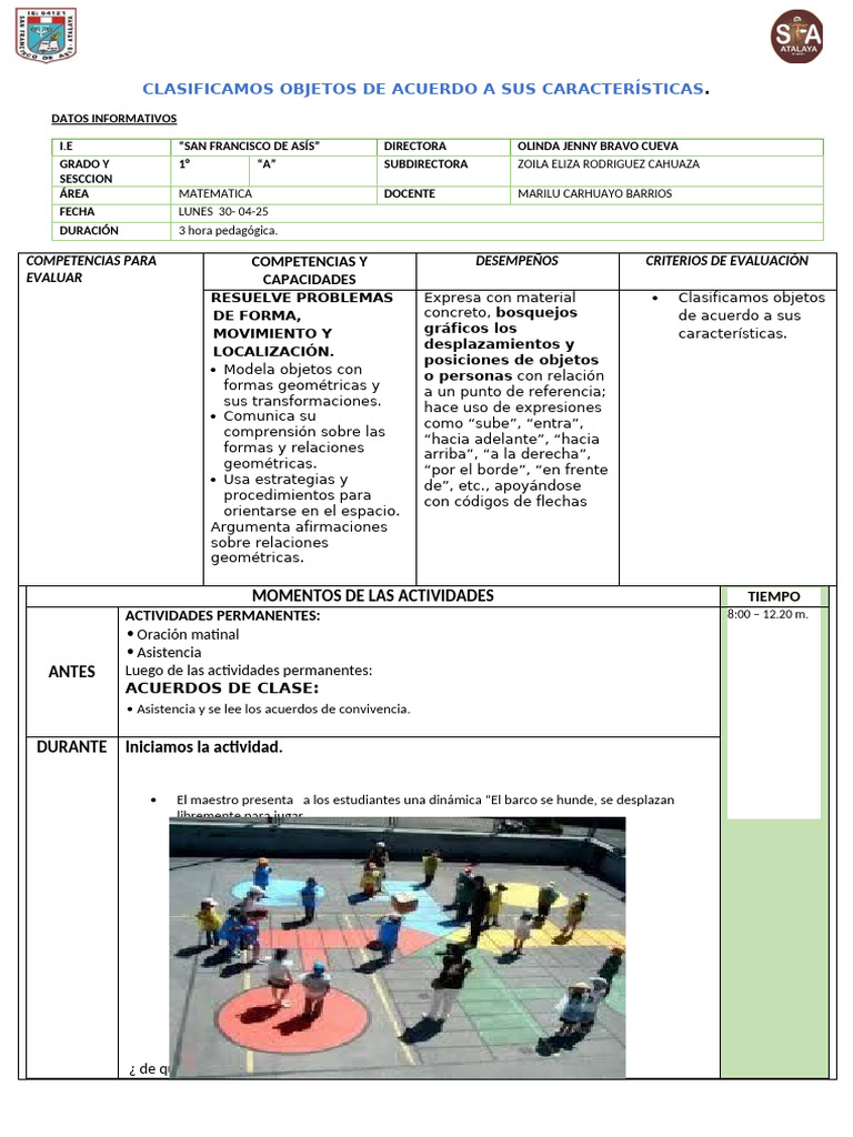 Clasificación de Objetos en Matemáticas | PDF