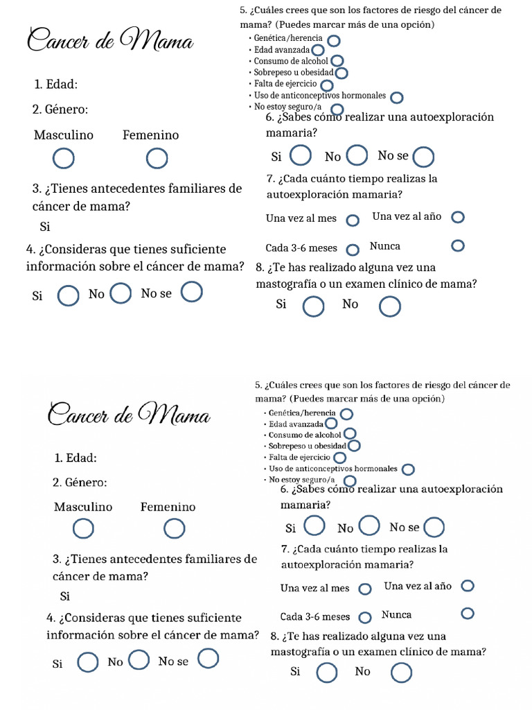 Blue Minimalist Survey Form.pdf | PDF