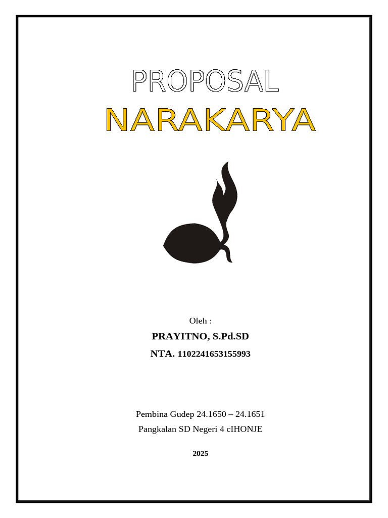 Proposal Narakarya Aurora | PDF
