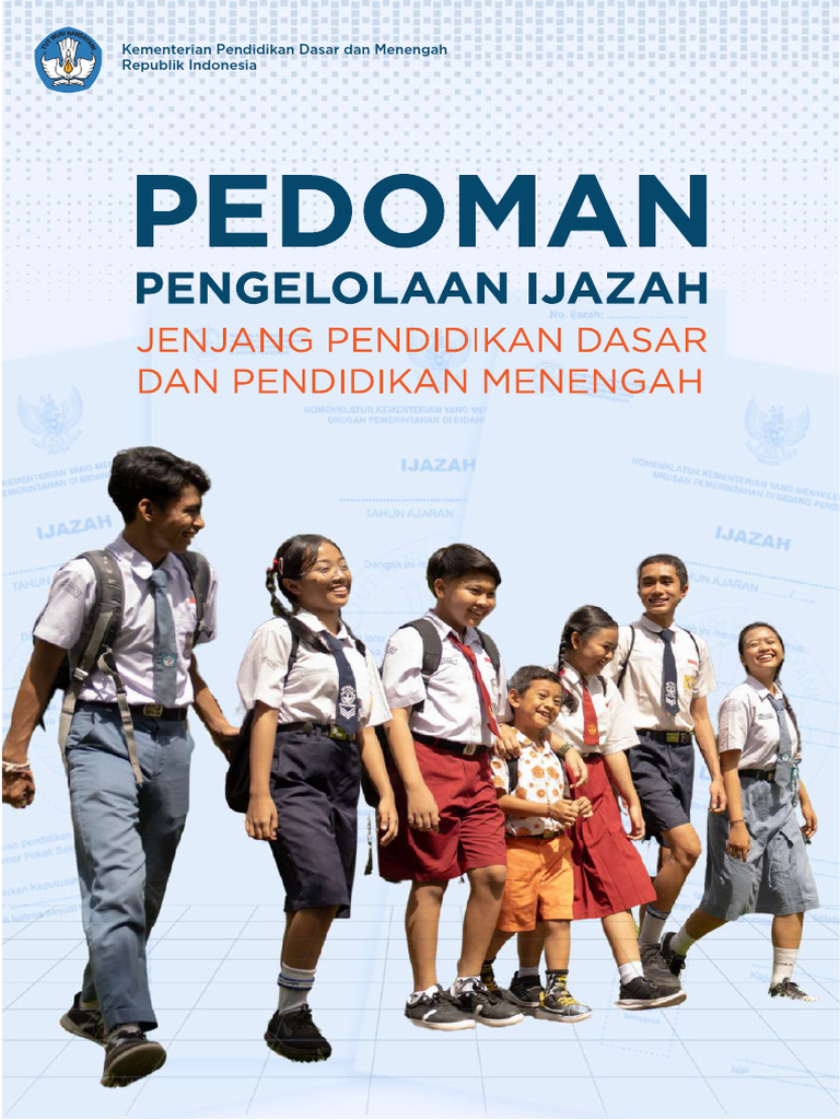 Pedoman Pengelolaan Ijazah Pendidikan Menengah | PDF
