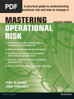 Questions and Answers Operational Risk Management | PDF | Risk Management | Operational Risk