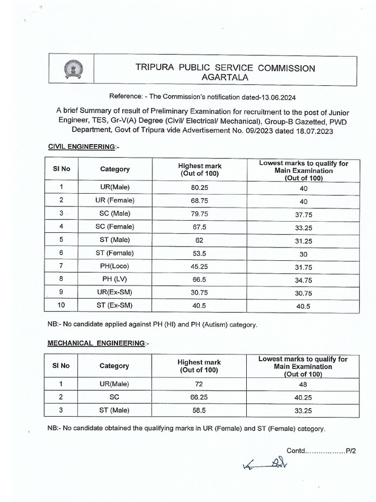 Summury Tes Va 130624 | PDF