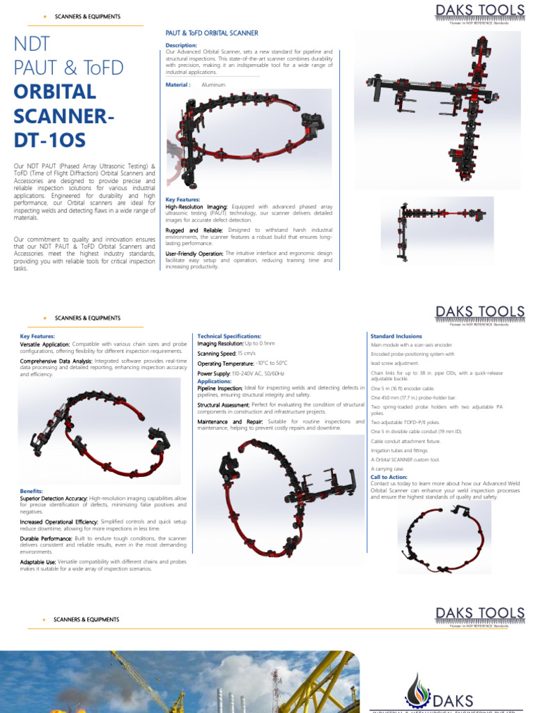 Orbital Scanner | PDF | Image Scanner | Nondestructive Testing
