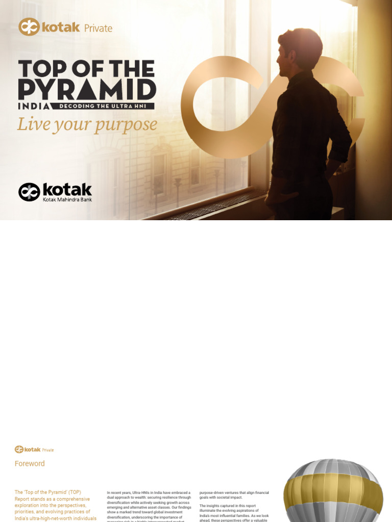 Kotak Private Top of The Pyramid Report 2024 | PDF | Wealth | Investing