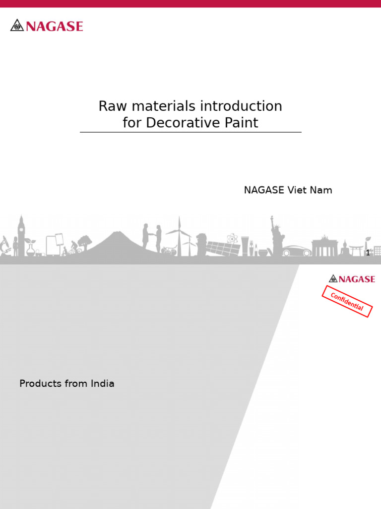 Decorative Paint Ingredients Overview | PDF | Paint | Materials