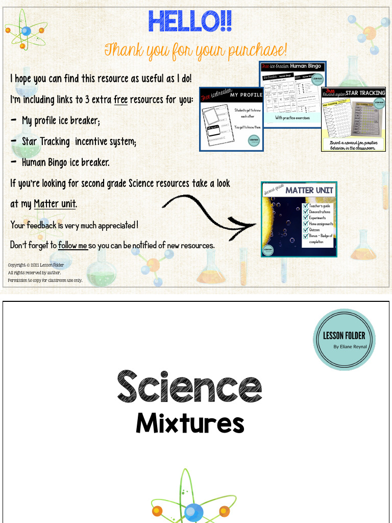 Thank You For Your Purchase!: Hello!! | PDF | Mixture | Homogeneity And ...