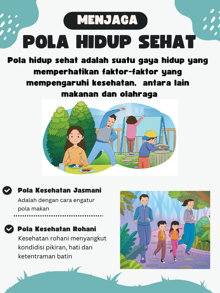 Rangkuman Pola Hidup Sehat | PDF