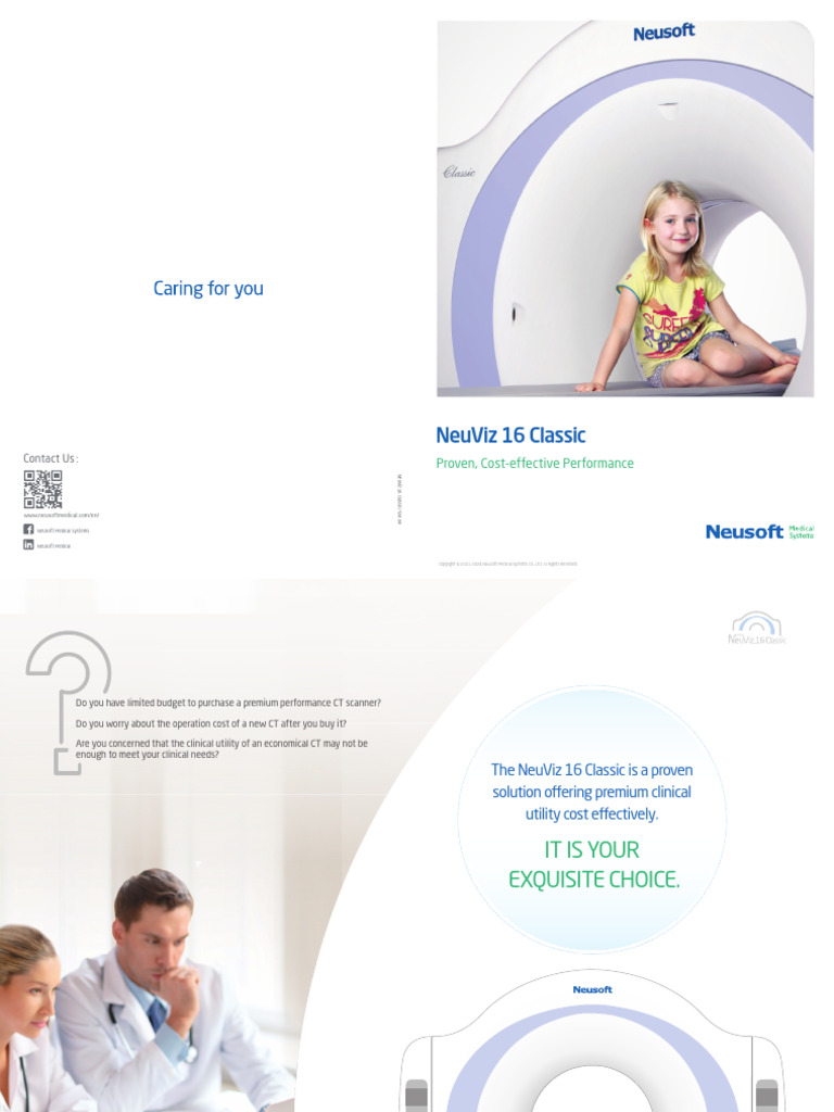 NeuViz 16 Classic CT Scanner Overview | PDF | Ct Scan | X Ray