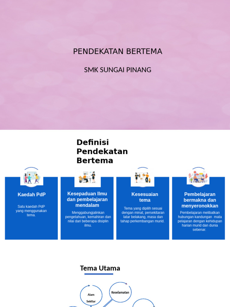 Presentation Pendekatan Bertema | PDF