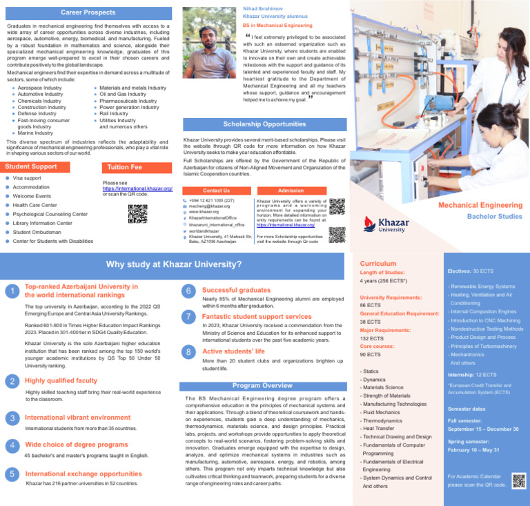 Mechanical Engineering Booklet | PDF | Engineering | Mechanical Engineering