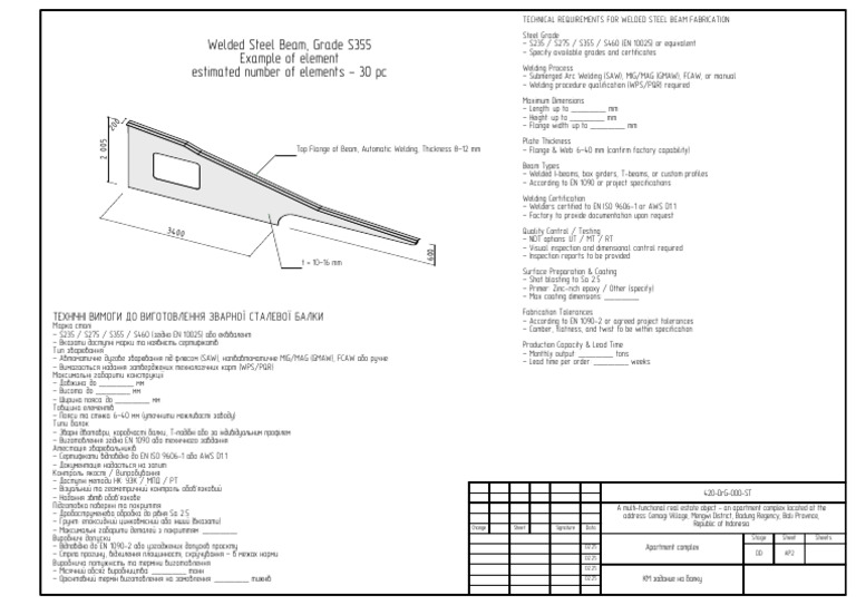Structure Balok konsol | PDF