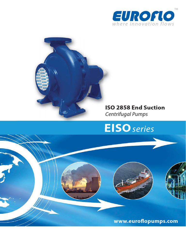 EISO Series Pump Specifications | PDF | Pump | Chemical Engineering