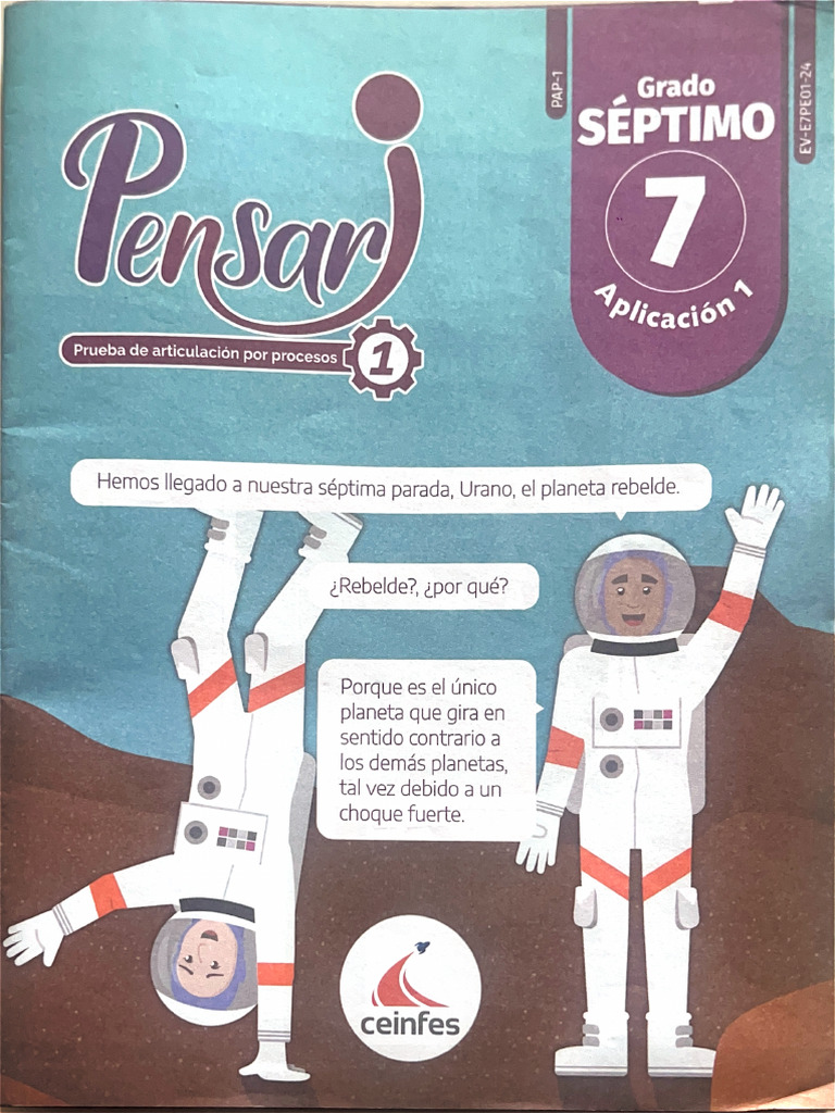 Pensar Septimo 1 | PDF