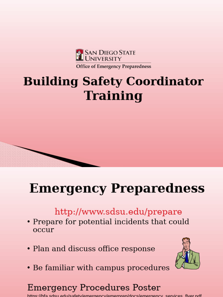 Building Safety Coordinators 2020 | PDF | Emergency Evacuation | Emergency