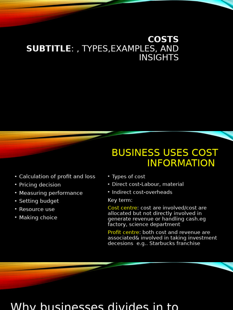 Costing | PDF | Cost | Financial Accounting