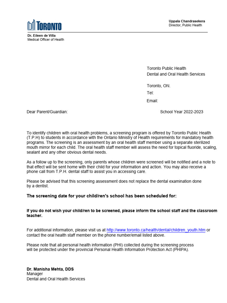 Alvin Curling PS Parents Letter | PDF