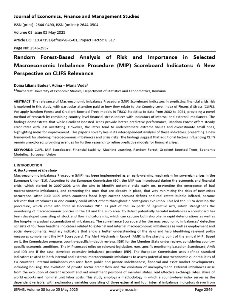 Contoh Jurnal of Economics, Finance, and Management Studies | PDF ...