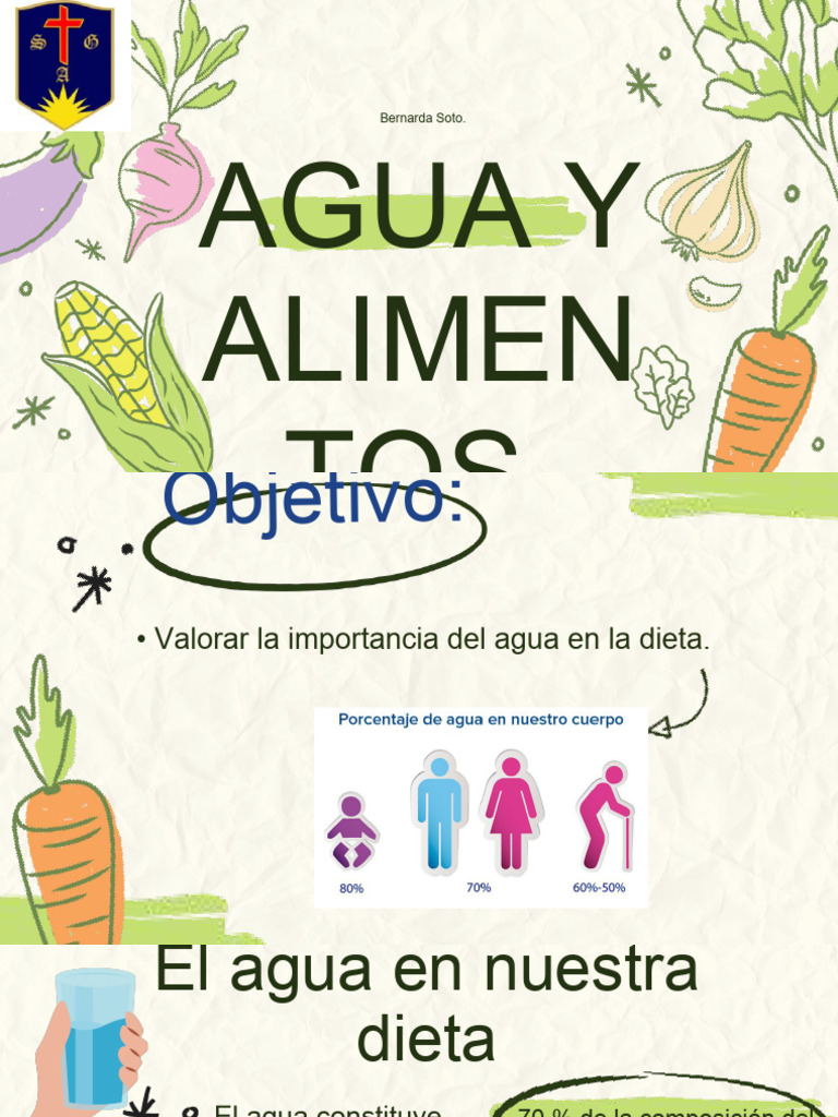 Importancia del Agua en la Dieta | PDF