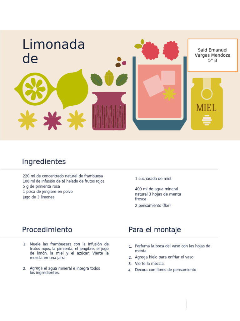 Limonada | PDF