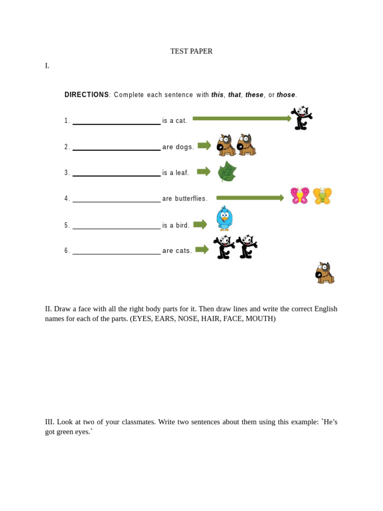 Test Paper 2 | PDF