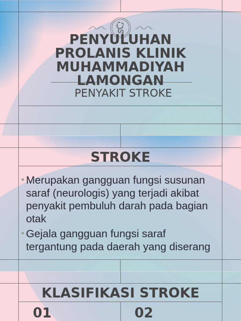 Stroke Prolanis | PDF