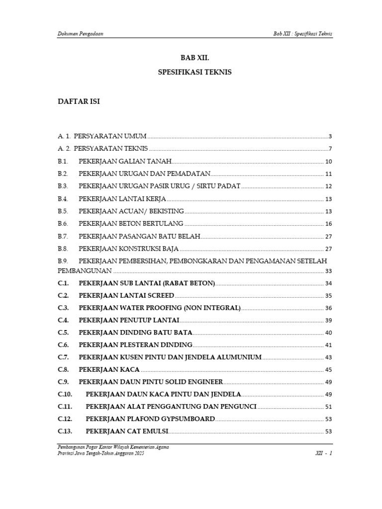 3 Rks Pagar Kemenag 2025 r2 | PDF