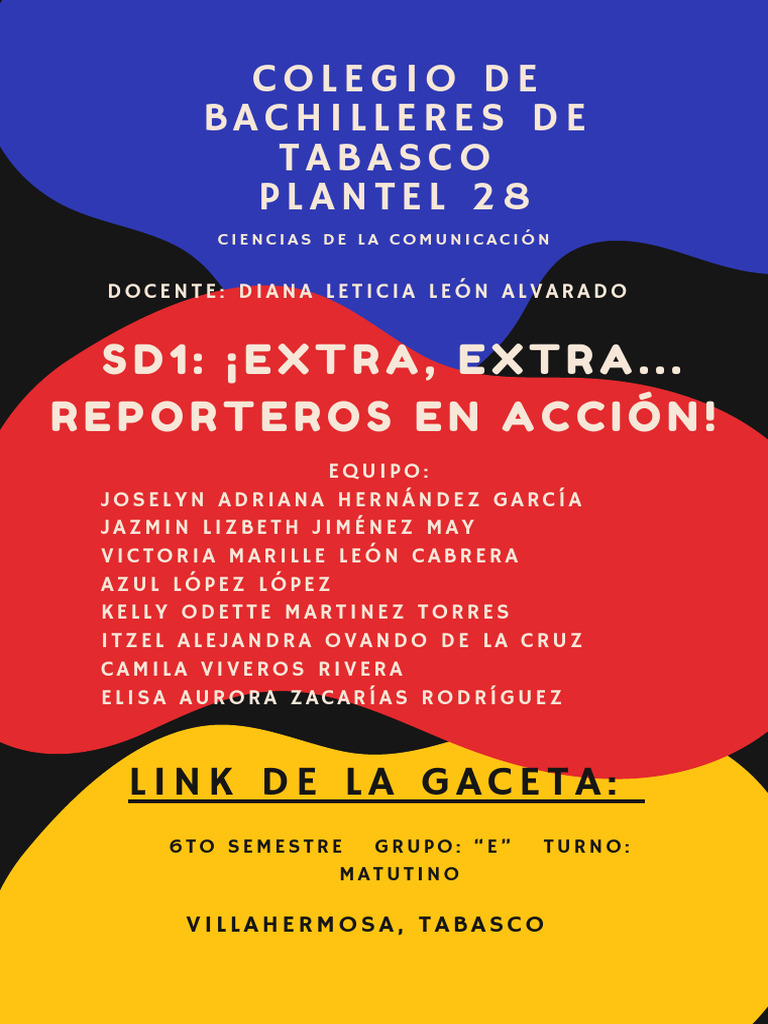 Gaceta Escolar 6toe Mat | PDF