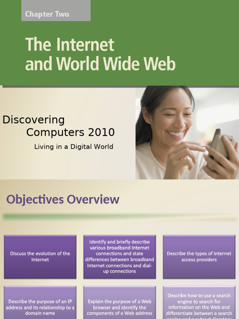 Chapter 02-The Internet | PDF | World Wide Web | Internet & Web
