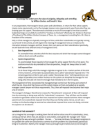 Monkey Management in Leadership | PDF | Business