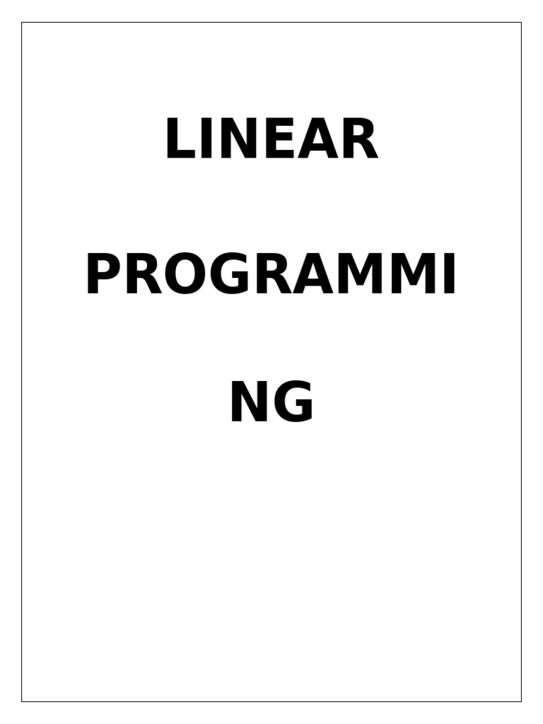 3B Dumon Aaron Francis M. | PDF | Mathematical Optimization | Linear Programming