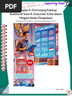 Contoh Dokumen Persiapan E-Purchasing Oleh PPK Atau PP | PDF | Pengelolaan Keuangan & Uang